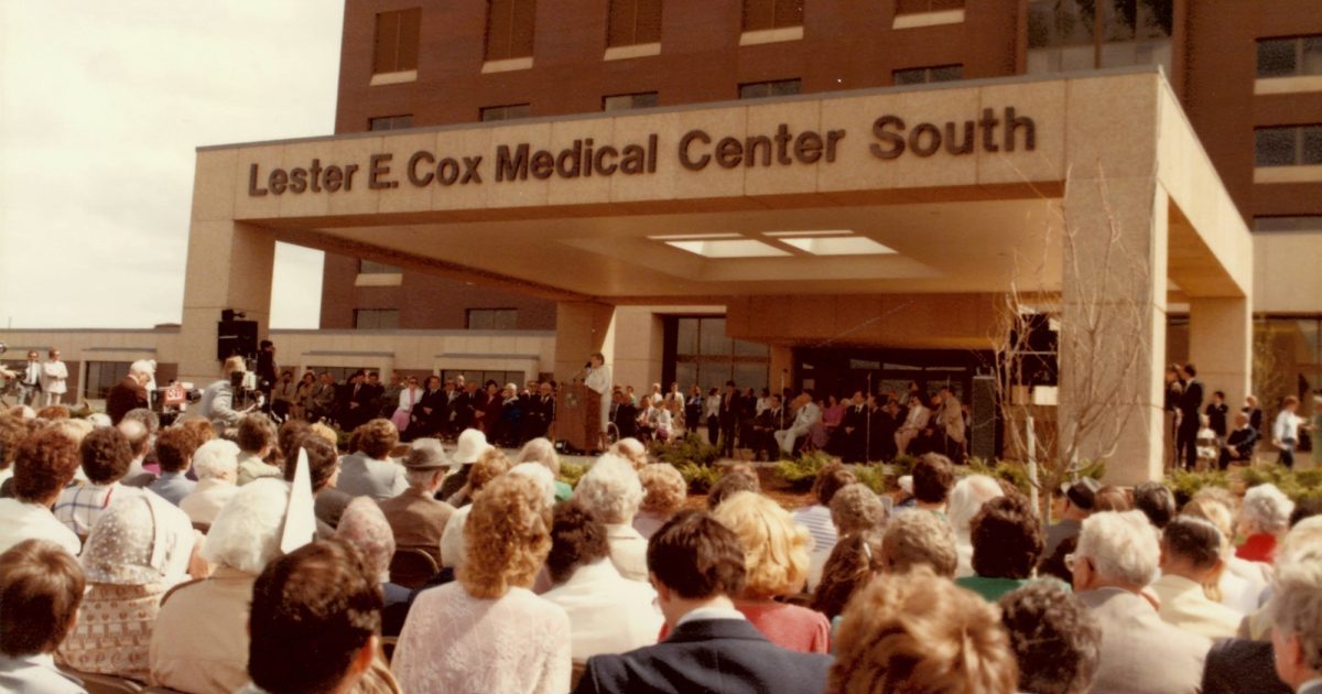 CoxHealth | 40 years since Cox Medical Center South's grand opening