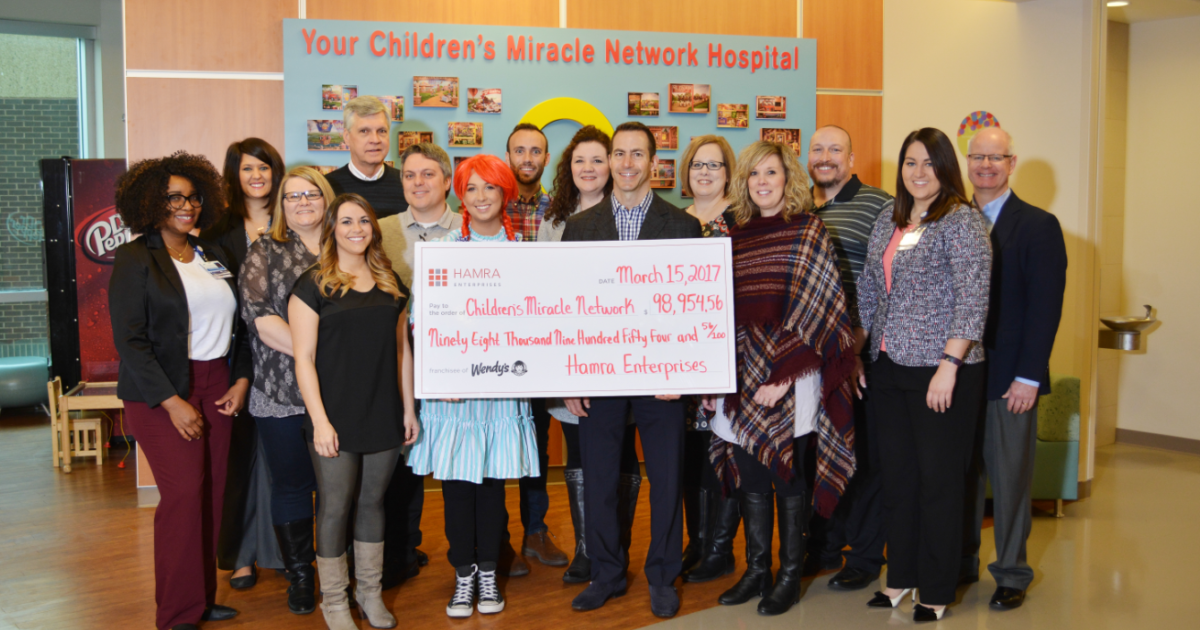 CoxHealth | Hamra Enterprises names Children’s Miracle Network…