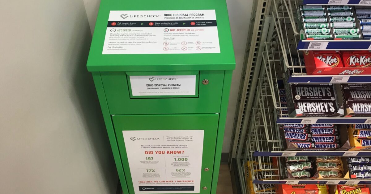 CoxHealth | Drug take-back boxes installed at CoxHealth pharmacies