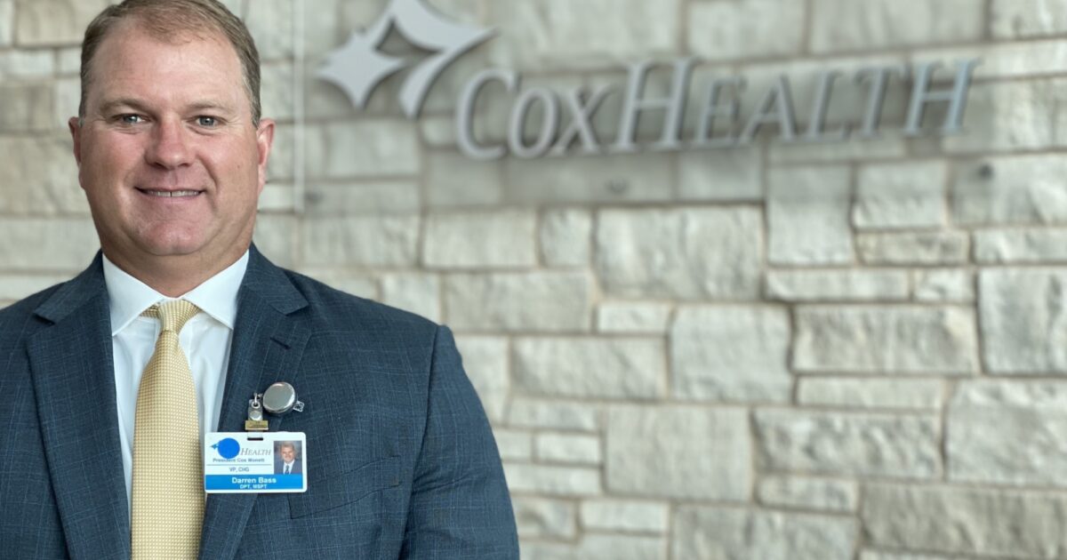CoxHealth | Darren Bass promoted to vice president of Clinical…